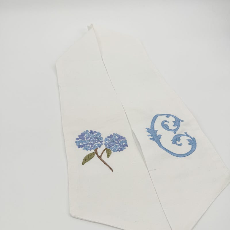 Hydrangea Ribbon Wreath - Etsy