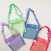 Kids Mesh Beach Bag , Personalized Beach Bag for Kids , Seashell Bag ...