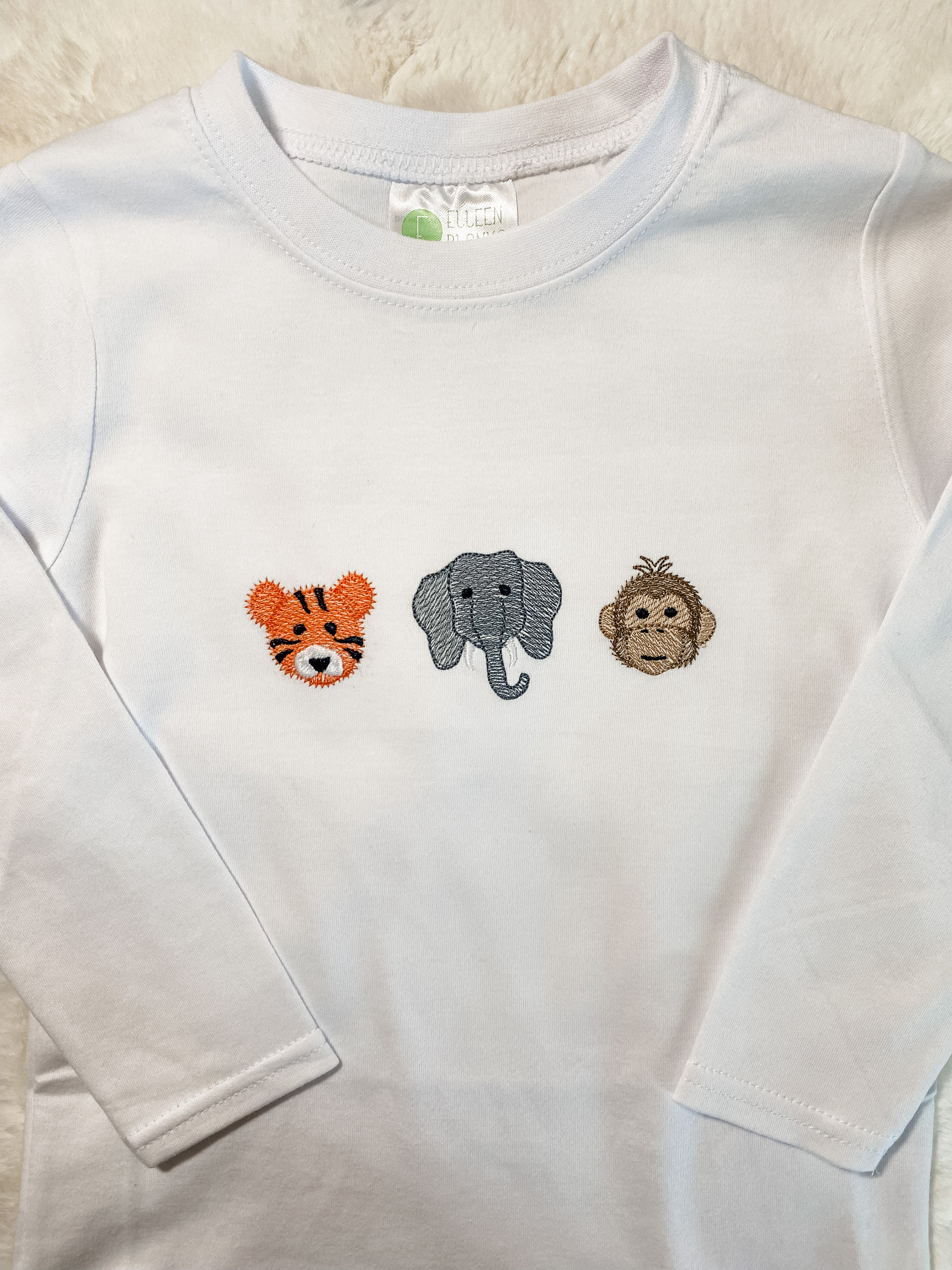 Zoo Animal Shirt, Zoo Romper, Zoo Trip Outfit, Zoo Animal Trio, Build ...