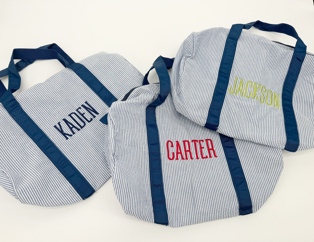 Duffle Bag With Name / Monogrammed Bag / Everything Bag / Personalized ...