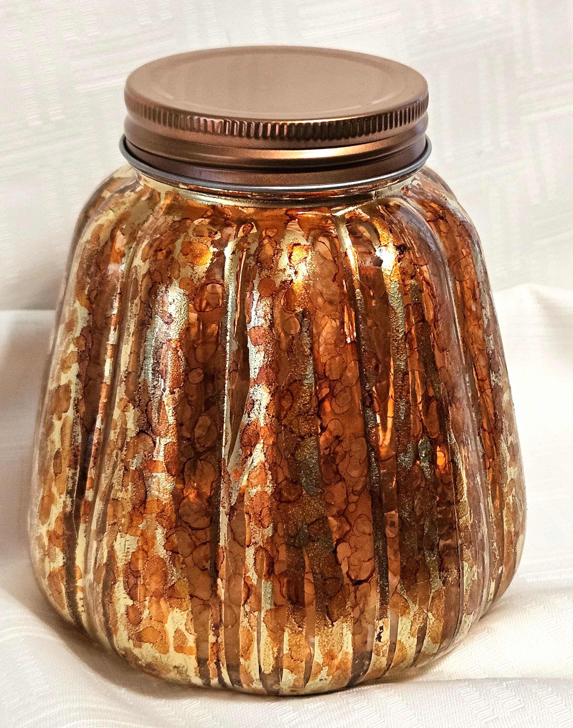 Orange Pumpkin Candy Jar - Etsy
