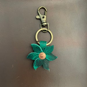 Mini Flower Keychain Purse Charms and Zipper Pull - Etsy