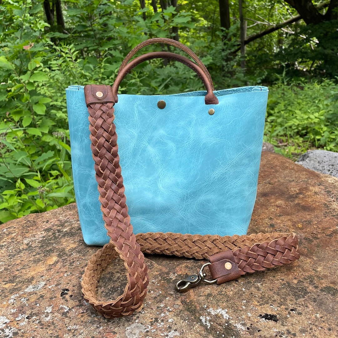Braided Leather Bag and Camera Straps - Etsy