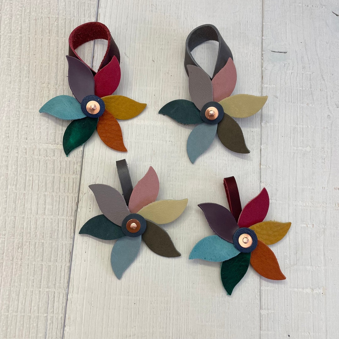 Rainbow Flower Purse Charms - Etsy