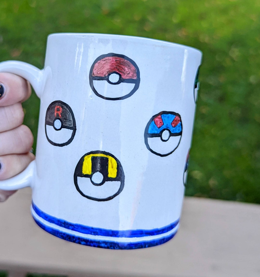 Pokeball Mug, Gotta Catch Em All! - Etsy