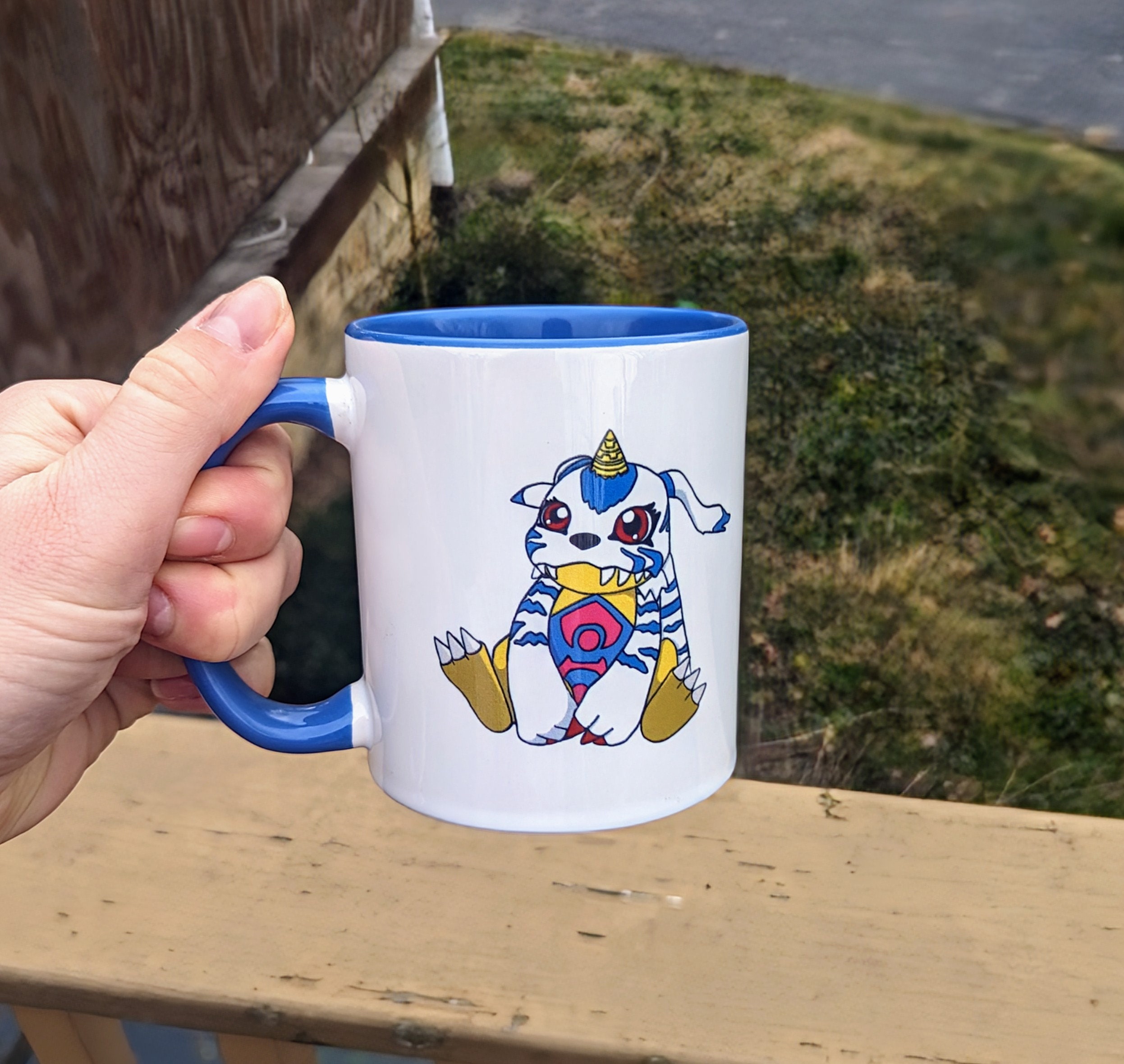 Digimon Ceramic Mugs - Etsy
