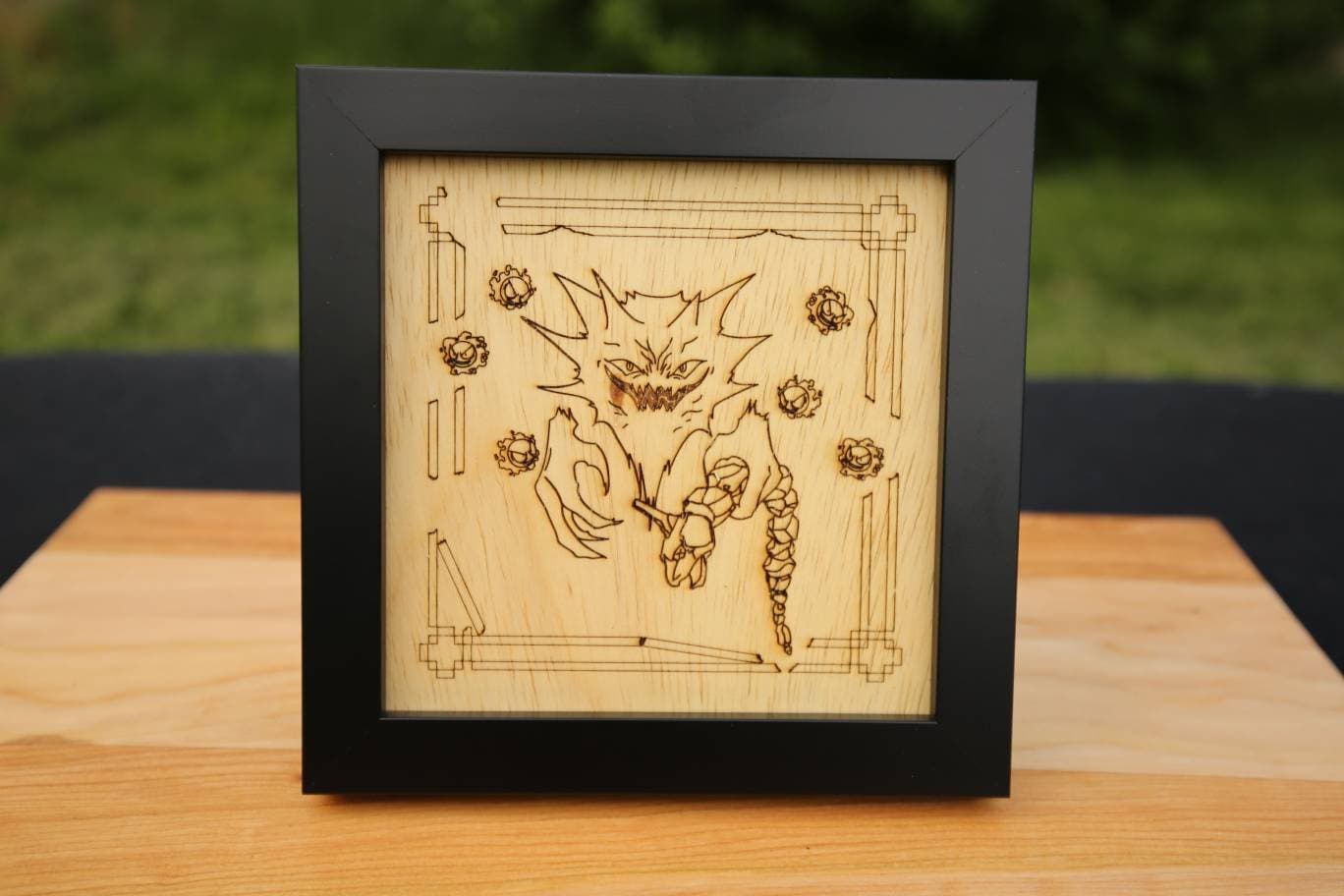 Haunter Pokemon Wood Engraving - Etsy