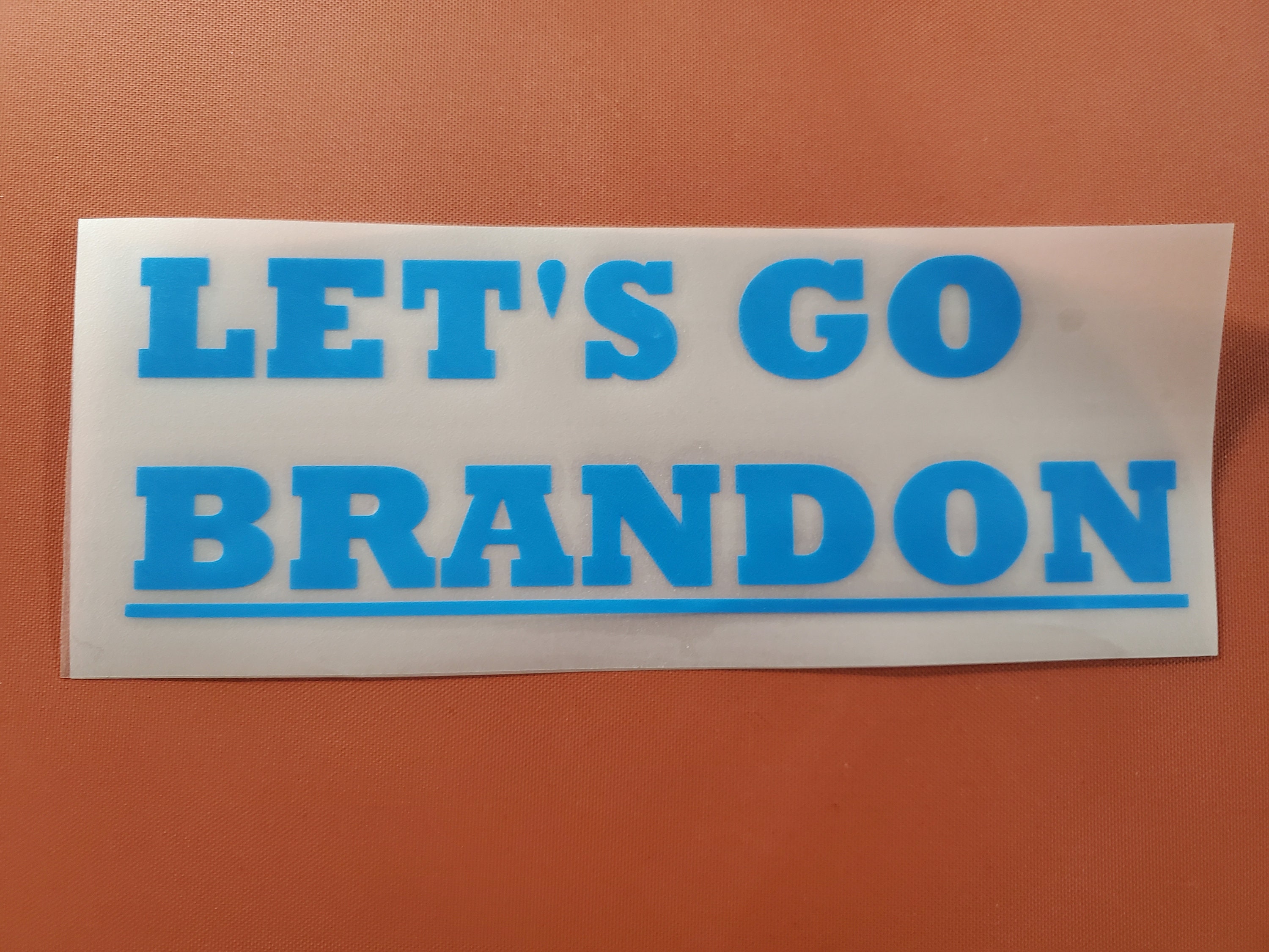 Let's Go Brandon Sticker - Etsy