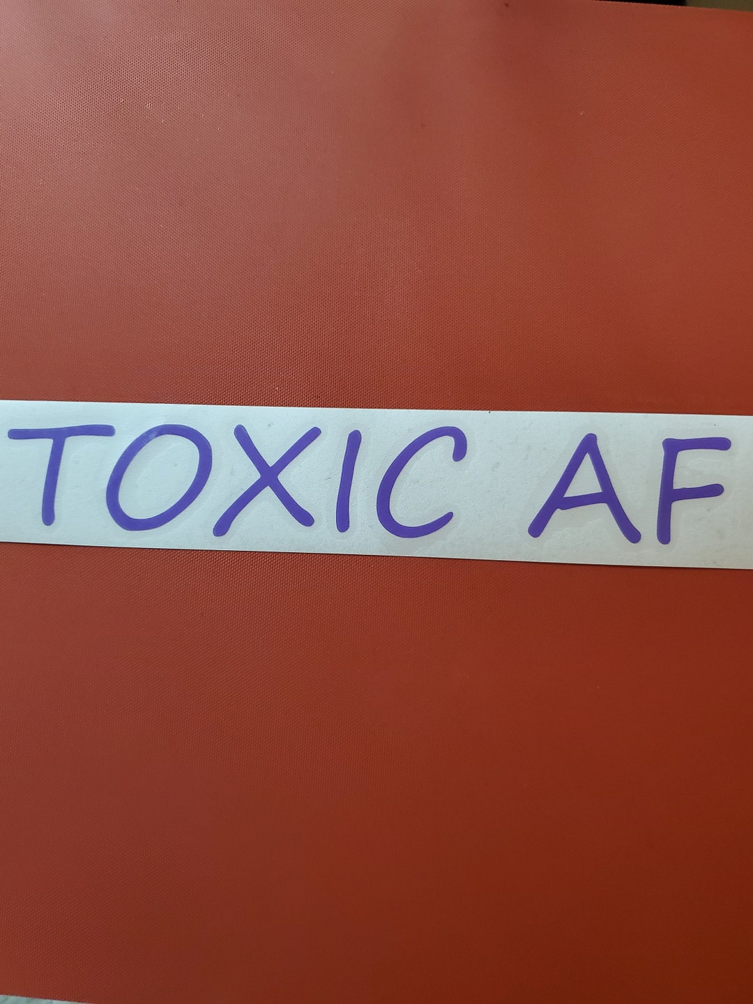 Toxic AF Sticker - Etsy
