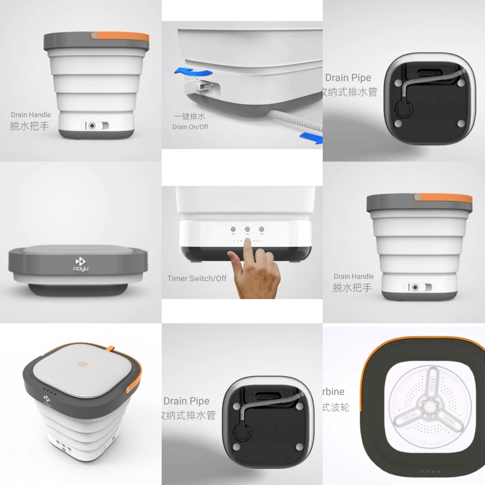 Mini Semi-automatic Washing Machine - Etsy