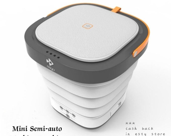 Mini Semi-automatic Washing Machine - Etsy