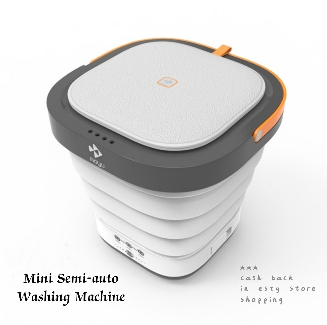 Mini Semi-automatic Washing Machine - Etsy