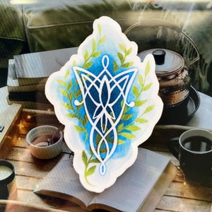 Evenstar Lord of the Rings Arwen/aragorn Waterproof Vinyl Sticker - Etsy