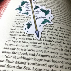 Oft Hope is Born Legolas Quote Lord of the Rings Vinyl Waterproof ...