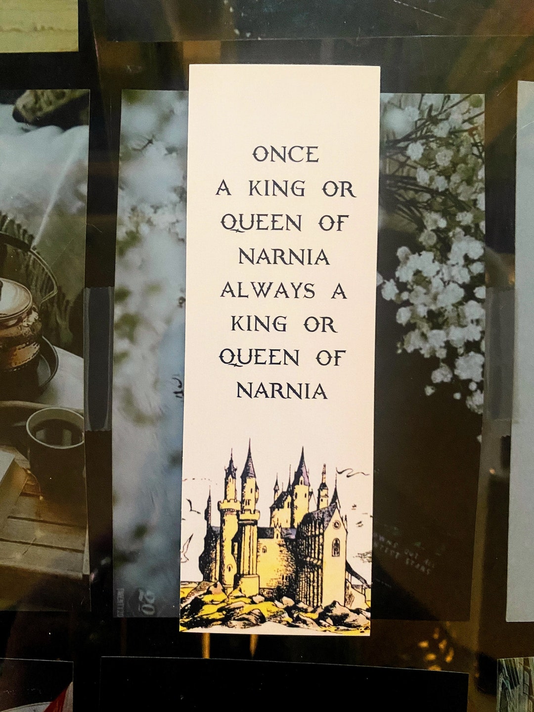 Once a King or Queen of Narnia Glossy Sheen Bookmark - Etsy