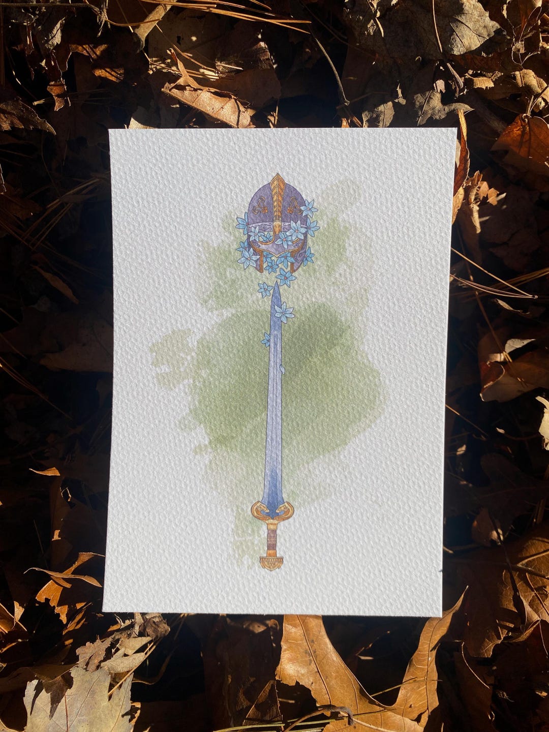 Eowyn Shieldmaiden of Rohan Watercolor Print - Etsy