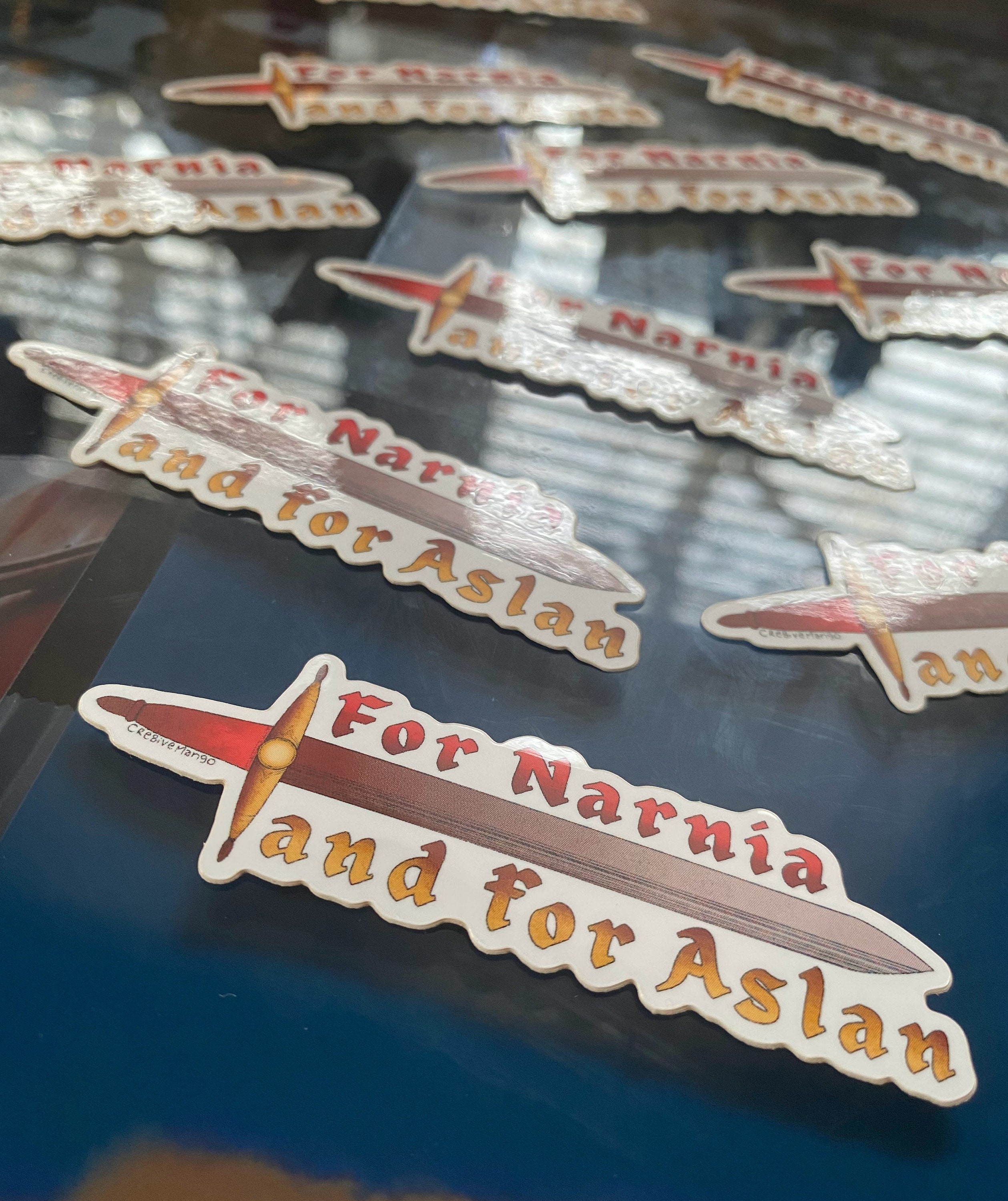 For Narnia and for Aslan Vinyl Sticker - Etsy