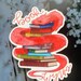 Book Lover Heart Shaped Bookshelf Vinyl Sticker - Etsy