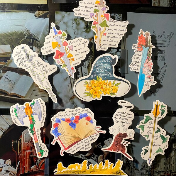 Lord of the Ring Stickers - Etsy
