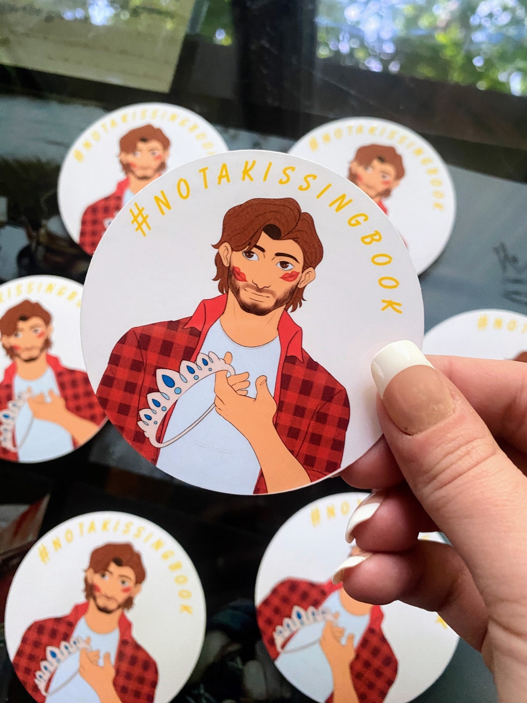 Loyally Luke Pepper Basham Custom Book Waterproof Vinyl Sticker - Etsy