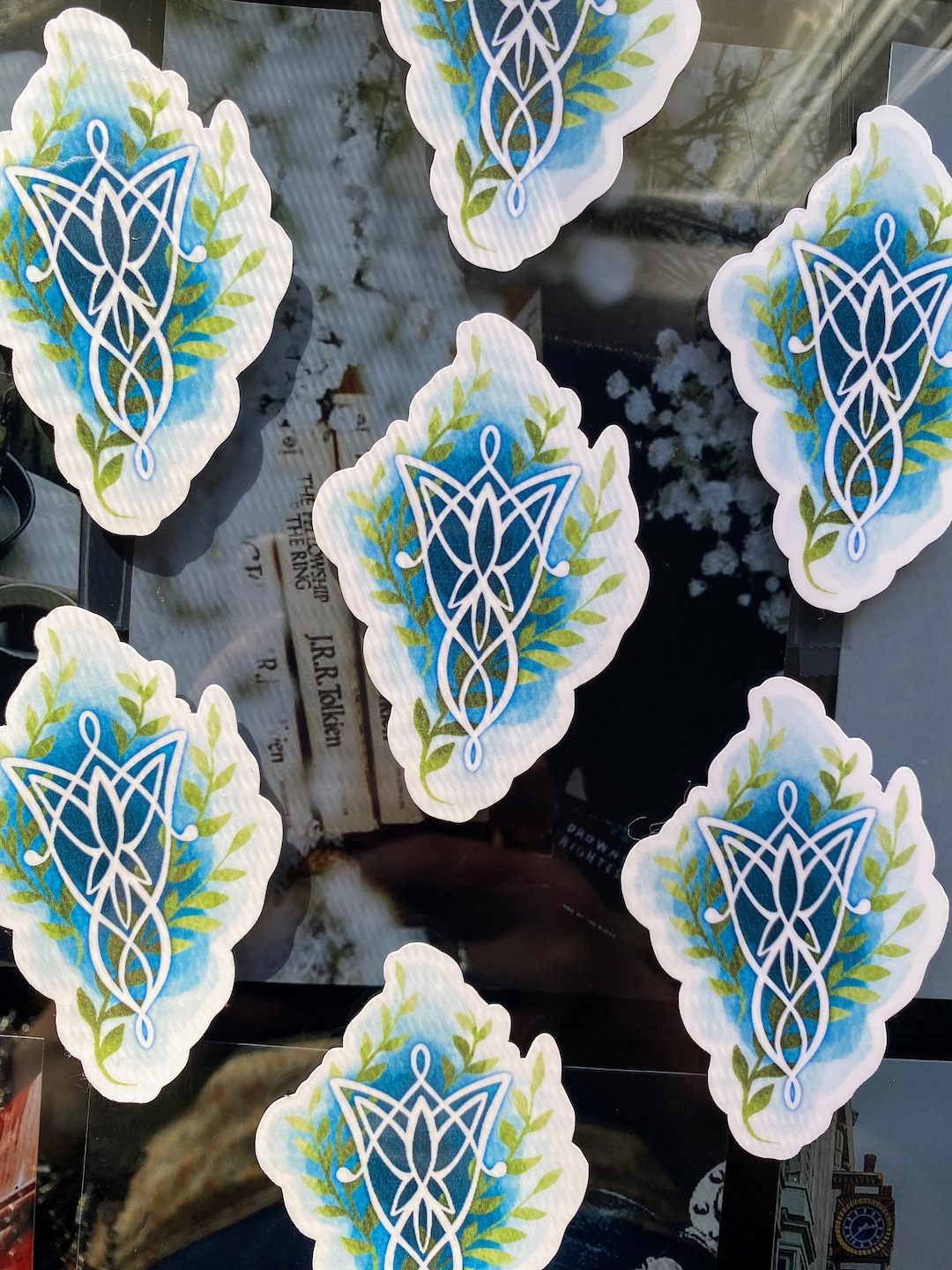 Evenstar Lord of the Rings Arwen/aragorn Waterproof Vinyl Sticker - Etsy