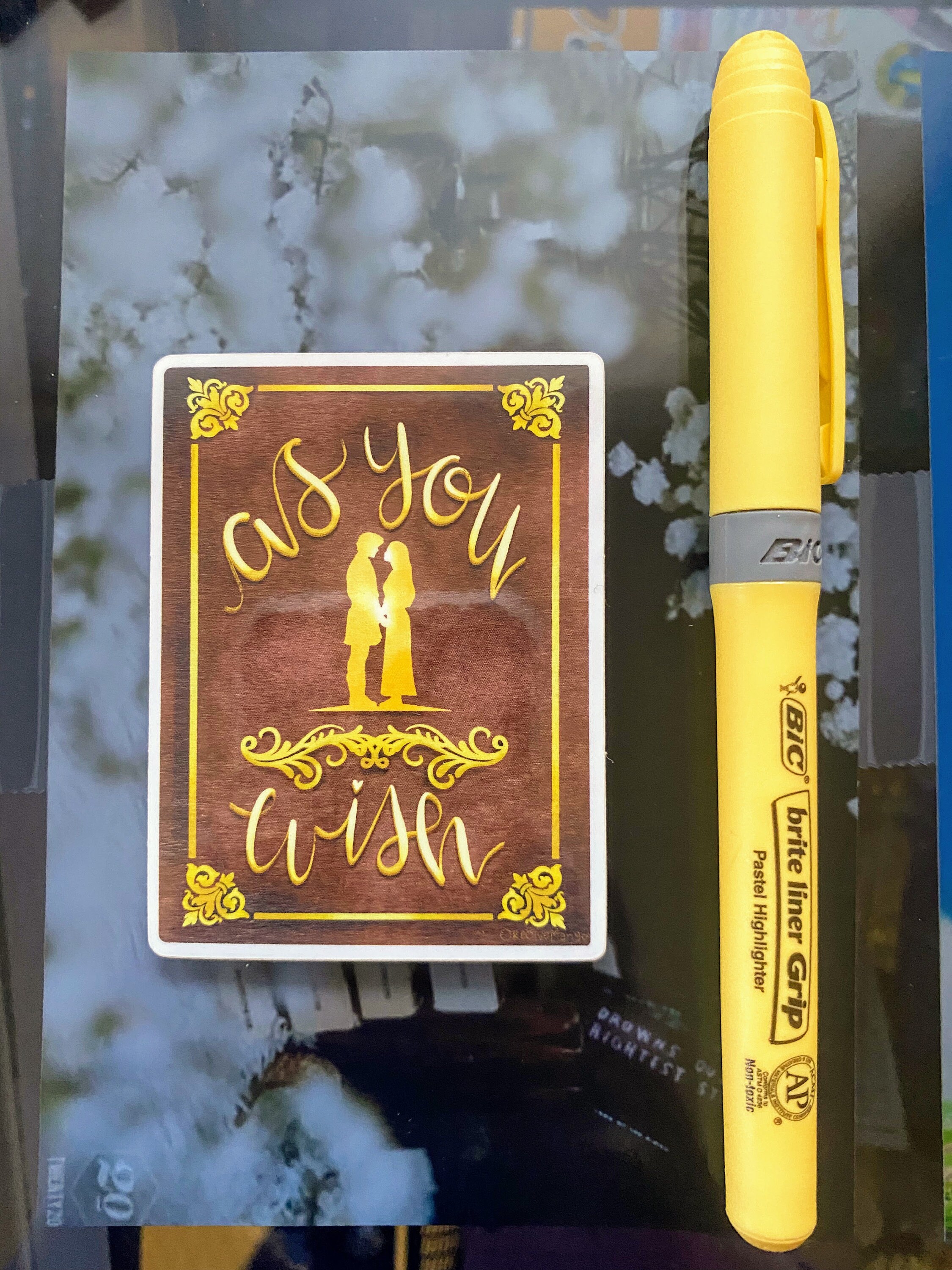 As You Wish Princess Bride Vinyl Sticker - Etsy