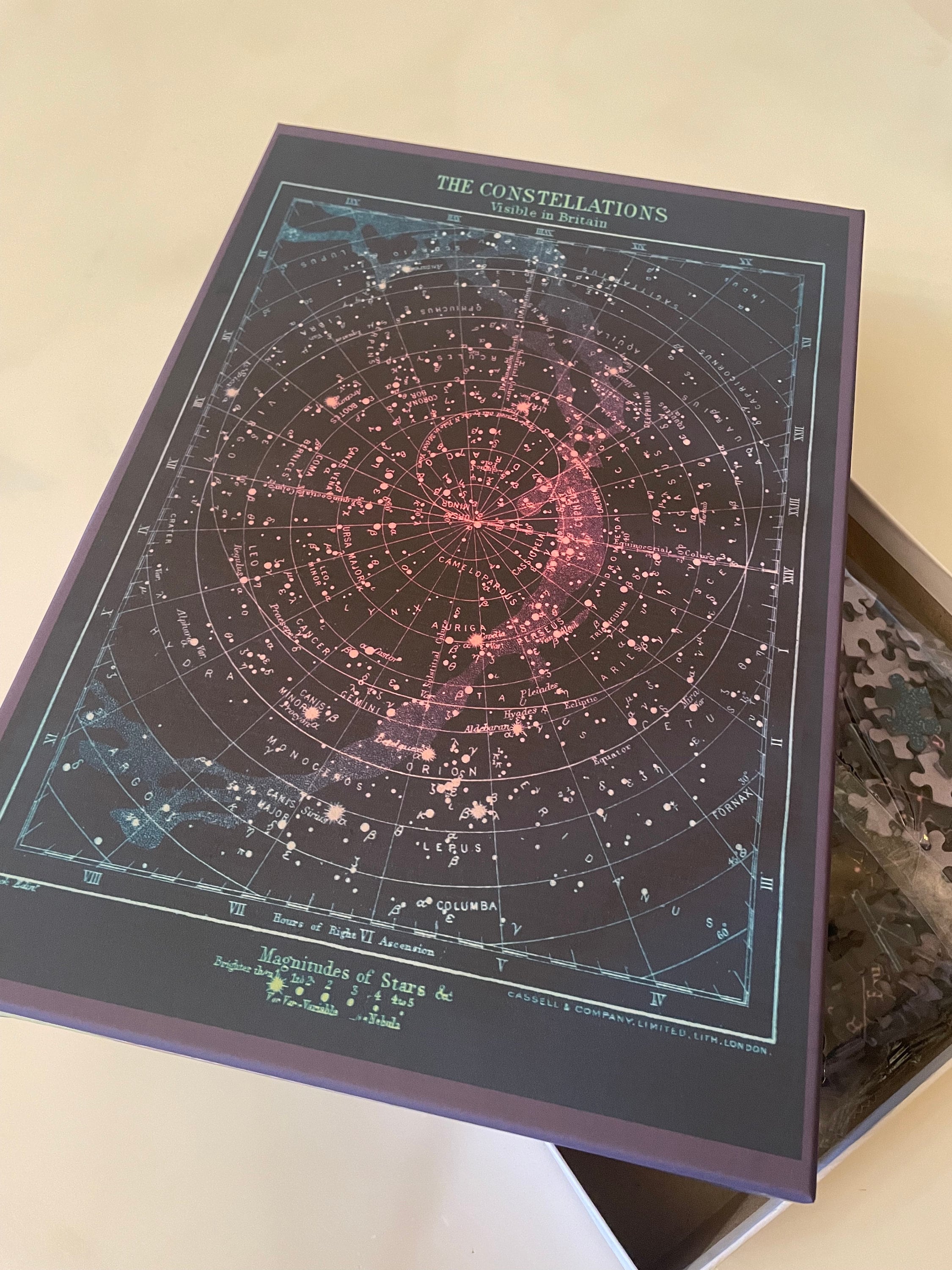 Constellations Jigsaw Puzzle 1000 Pc Matt Finish Educational Astronomy ...