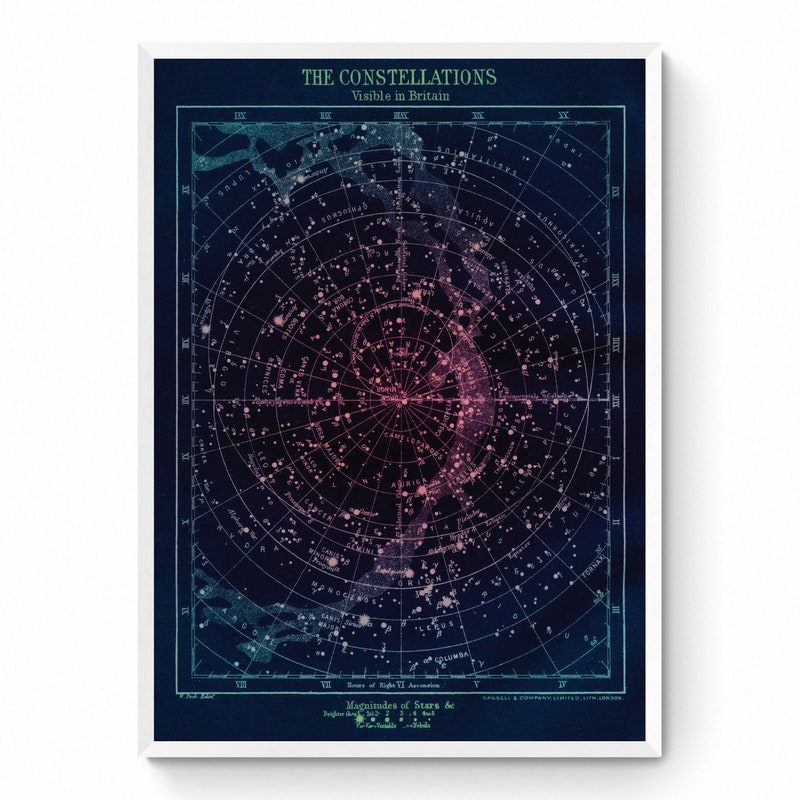 Framed Constellations - Etsy UK