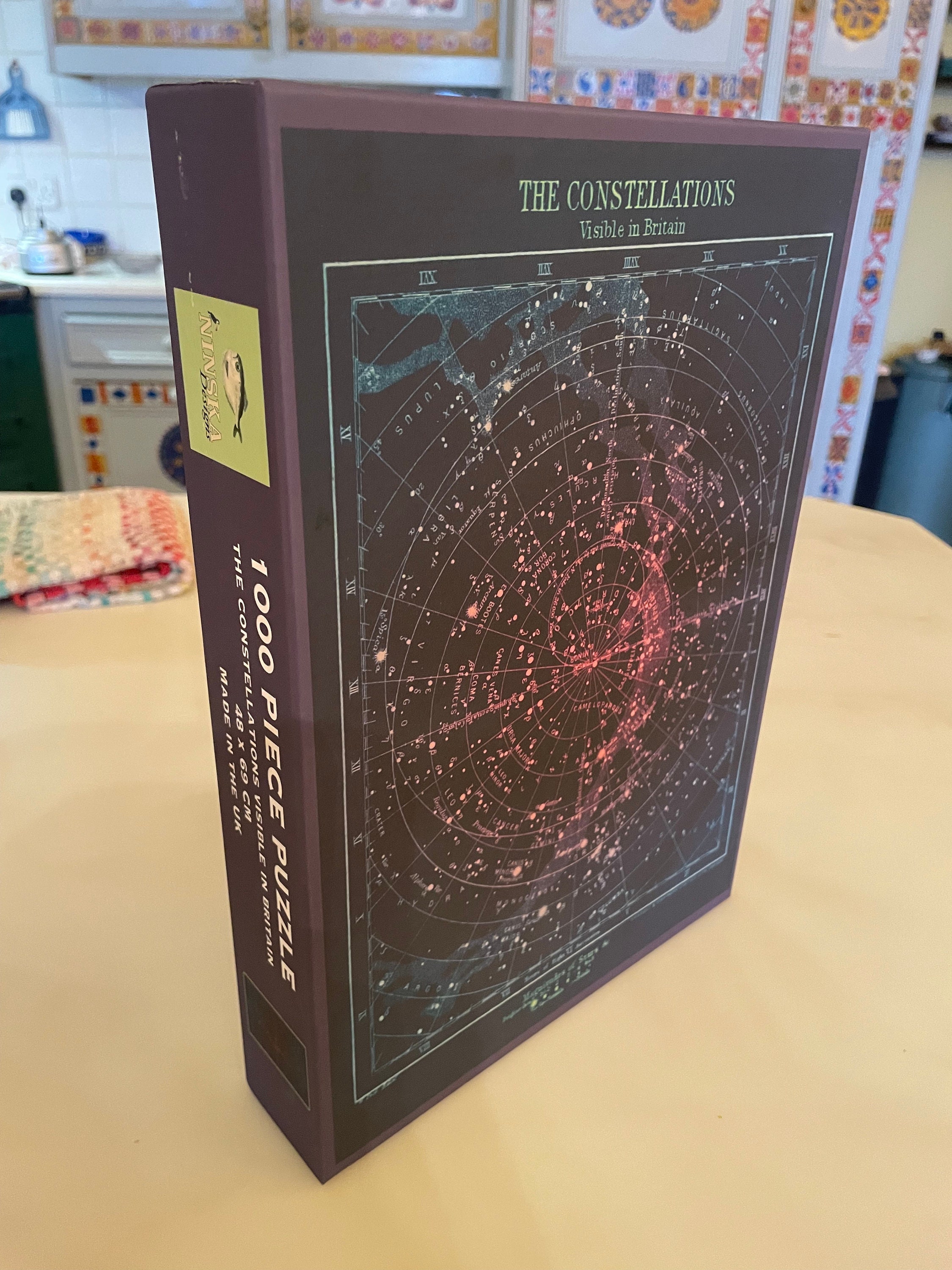 Constellations Jigsaw Puzzle 1000 Pc Matt Finish Educational Astronomy ...