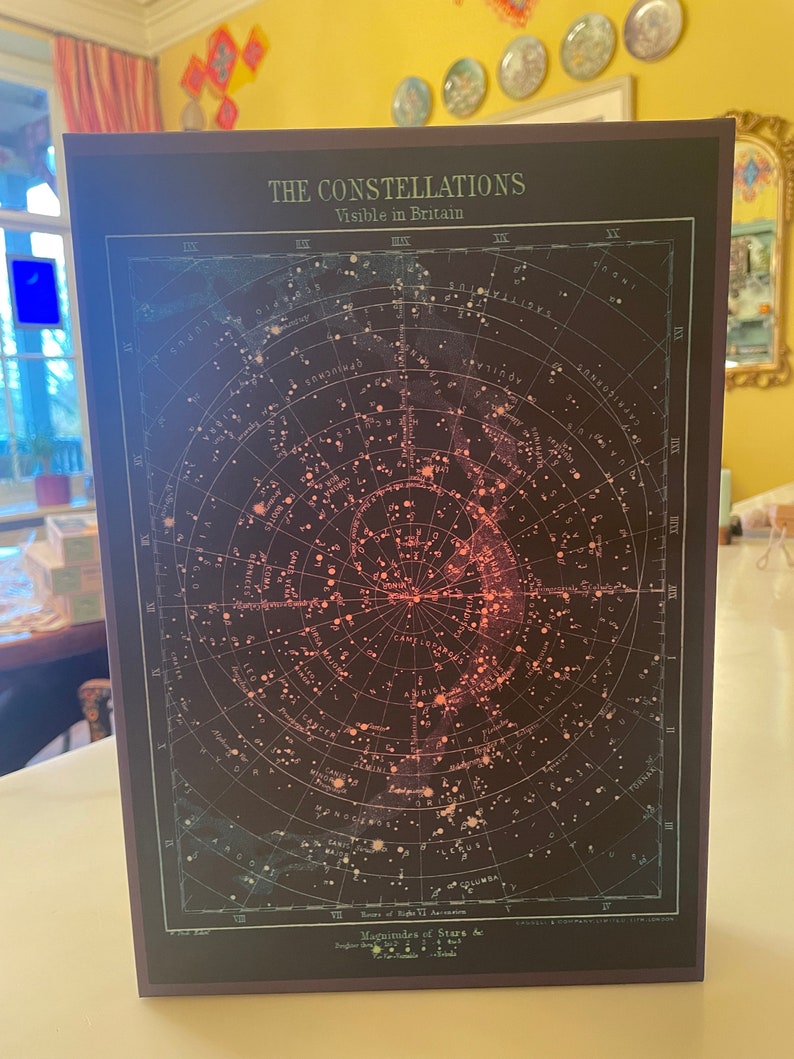 Constellations Jigsaw Puzzle 1000 Pc Matt Finish Educational Astronomy ...
