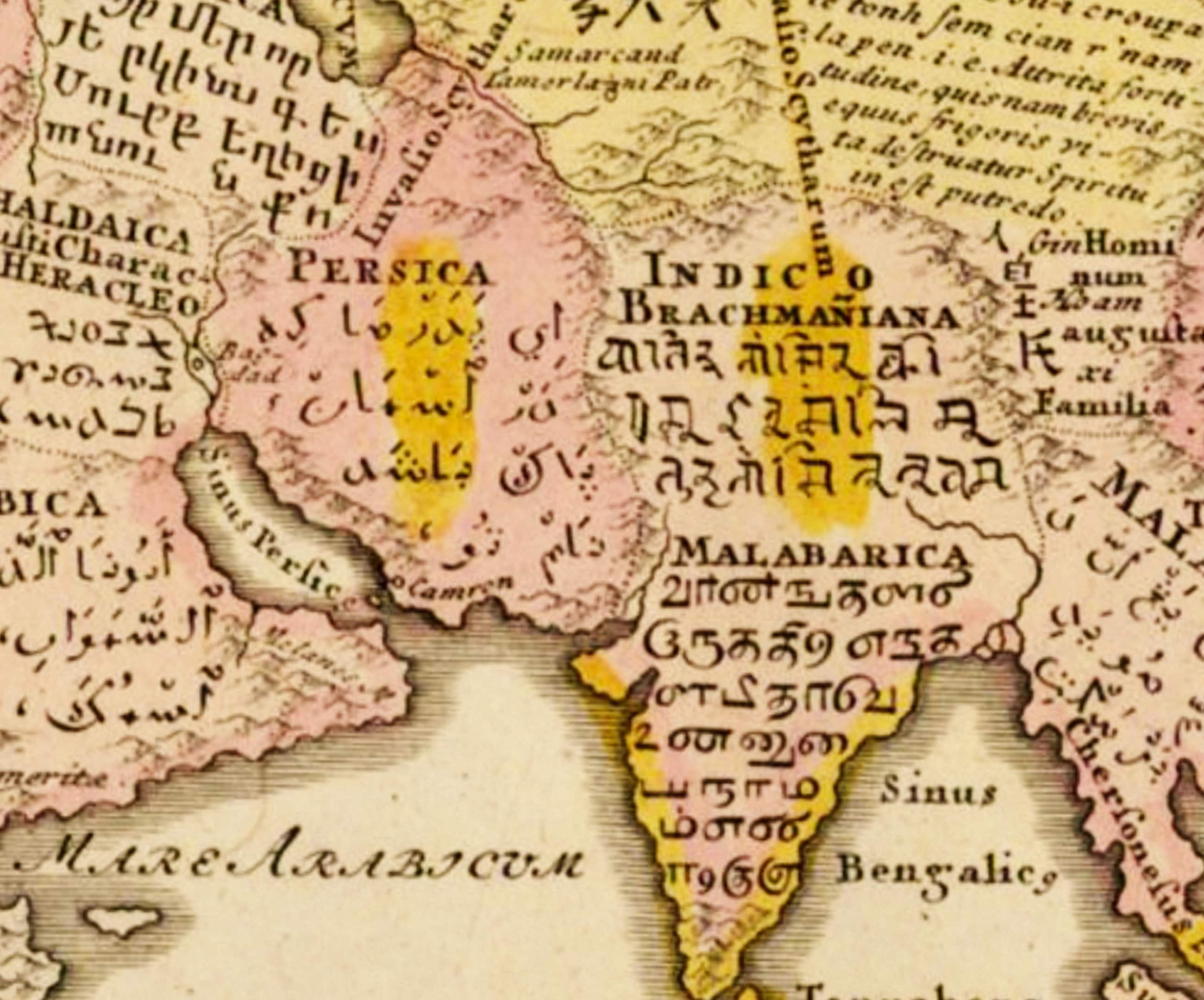 Mapa De Idiomas De Asia
