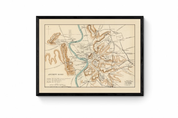 Ancient Rome Map London