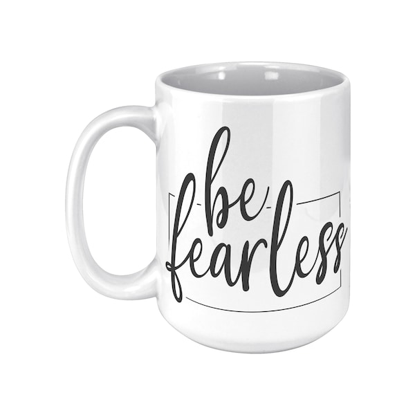 Fearless Coffee Mug - Etsy