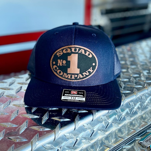 Custom Fire Department Trucker Hat - Etsy