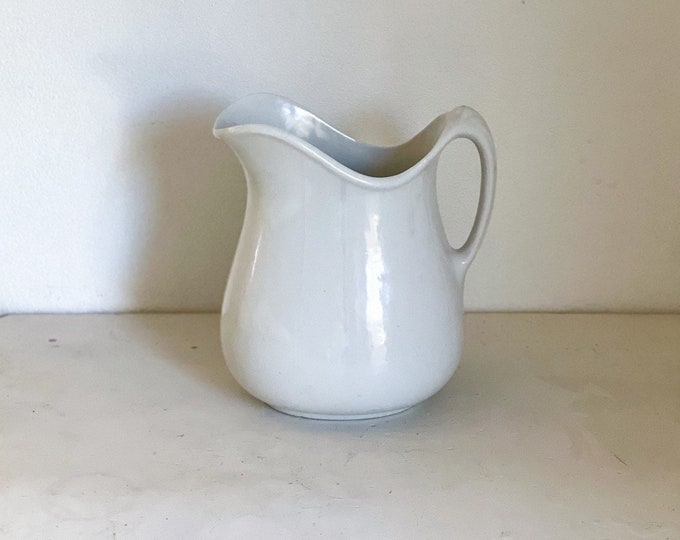 Large Tepco Ironstone Pitcher - Etsy