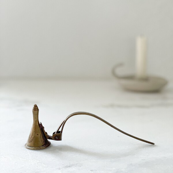 Brass Candle Snuffer - Etsy