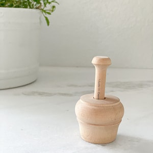 Vintage German Wooden Butter Stamp - Etsy