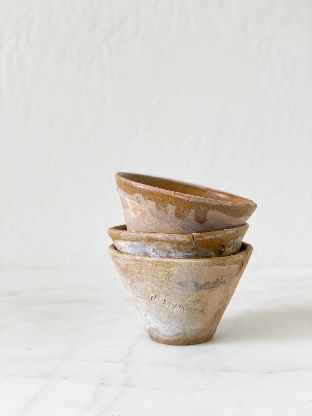 Vintage Single French Sapling Pot - Etsy