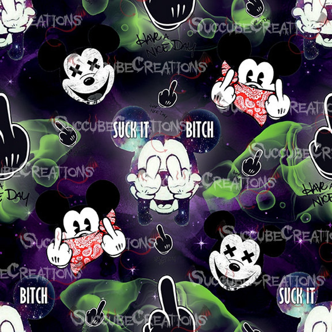 Mickey S**k It - Etsy