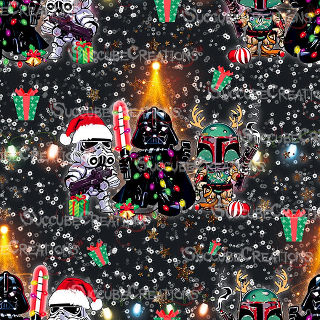 Christmasdarthvader Seamless - Etsy