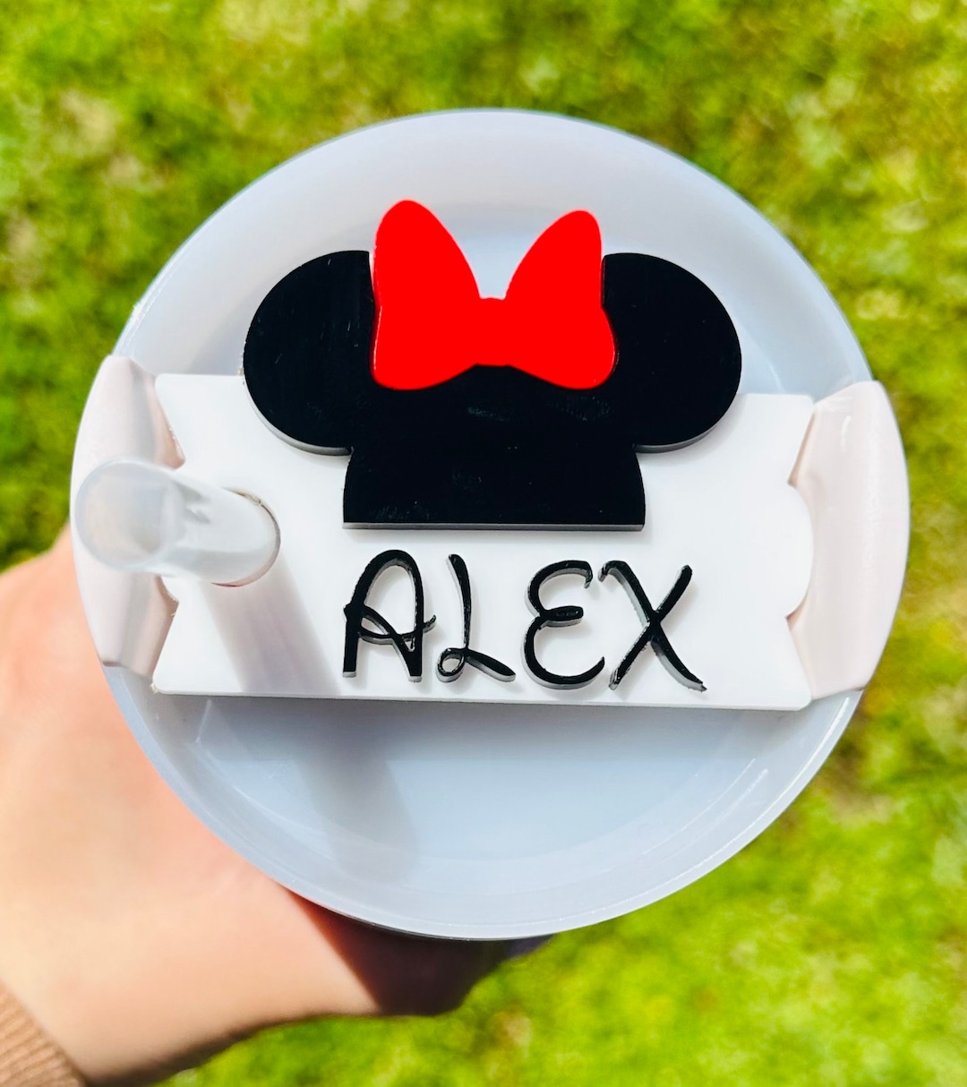 Minnie Mouse| Stanley Tag| Disney Stanley Tag - Etsy