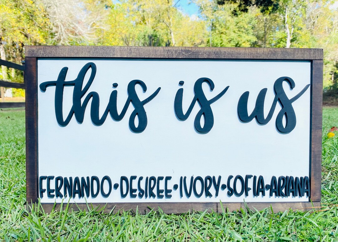 This is Us Sign| This is Us Wood Sign| Custom Sign| Wood Sign| Home ...