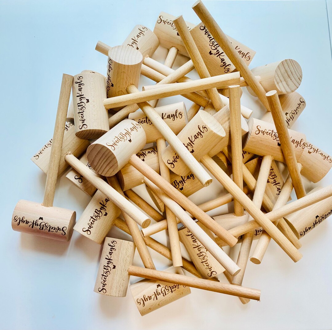 Custom Wood Mallets| Breakable Heart Mallets| Personalized Mallets ...