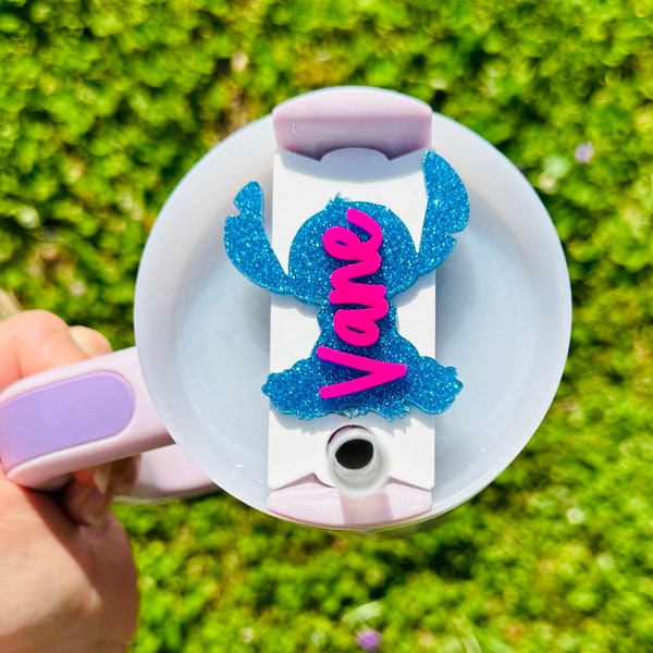 Stitch Name Tag for Stanley - Etsy