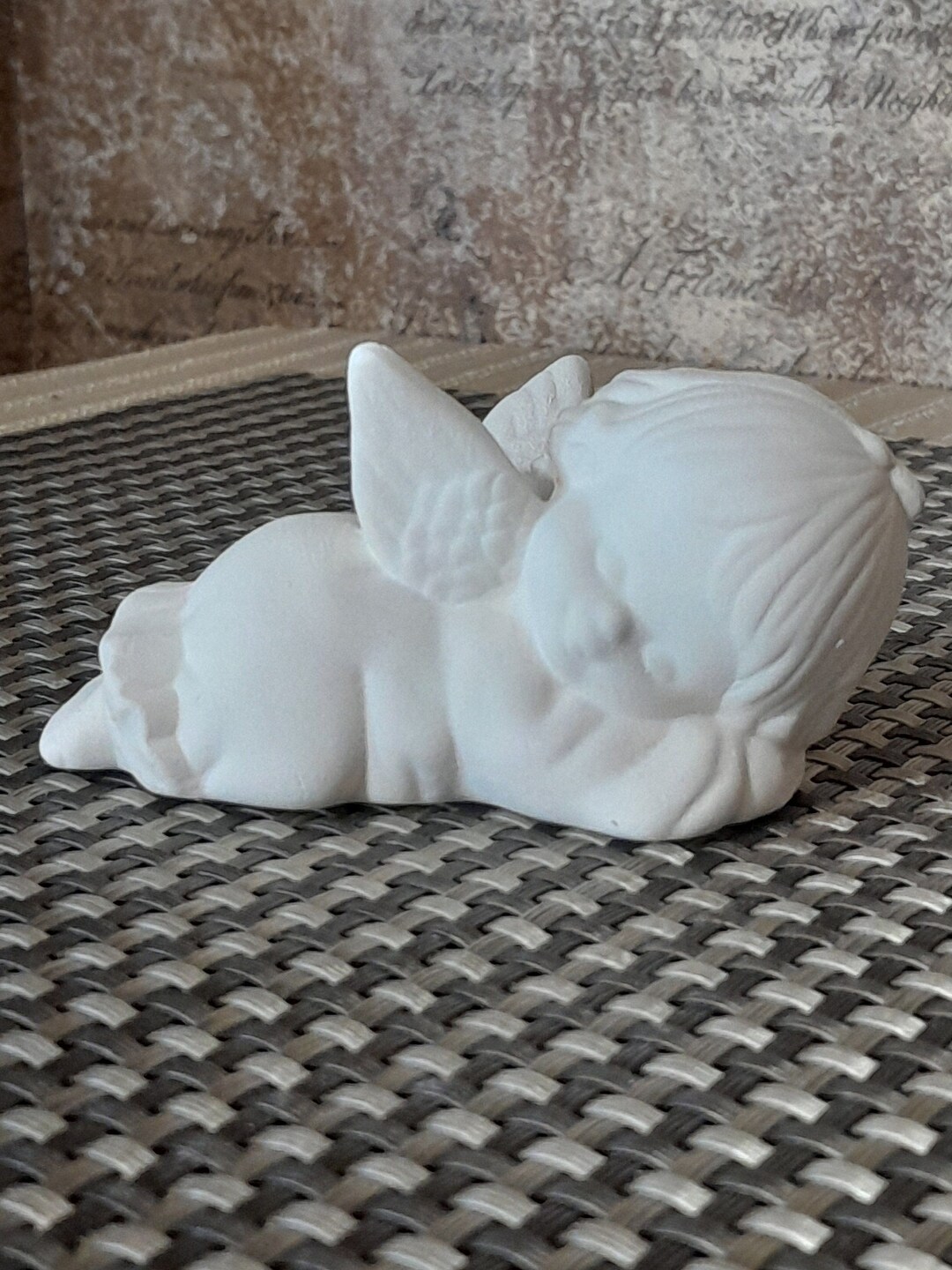 Ceramic Sleeping Baby Angel Shelf Sitter | Religious Spiritual Cute ...
