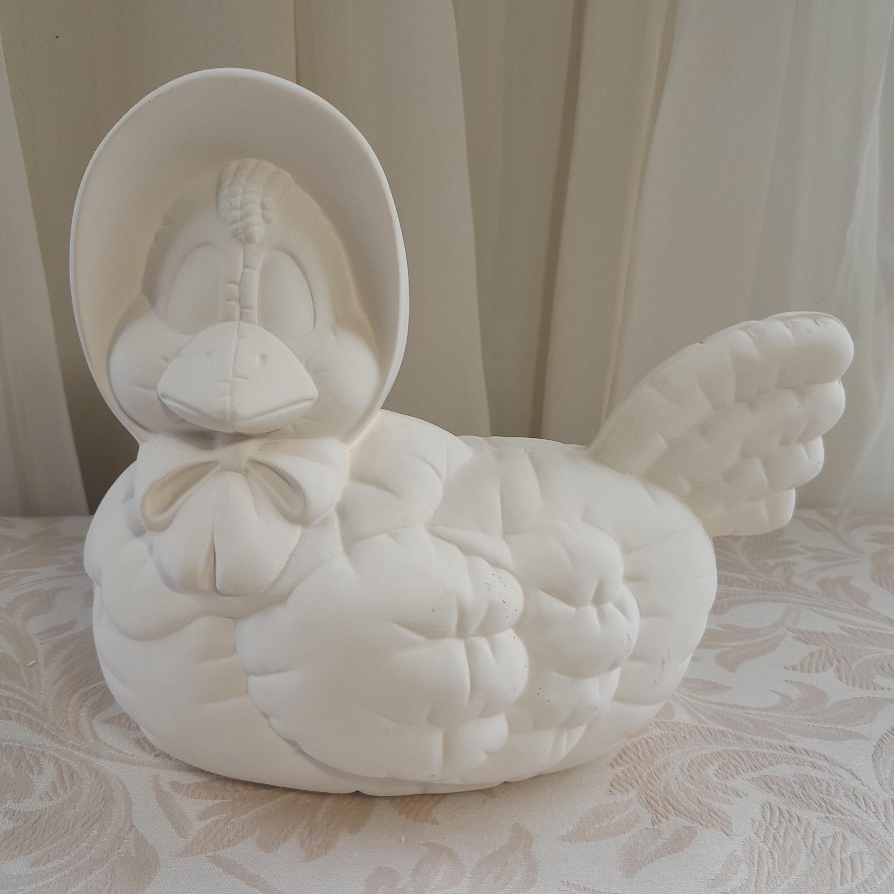 Vintage Ceramic Hen Chicken Figure Cute Country Farmhouse Rustic ...