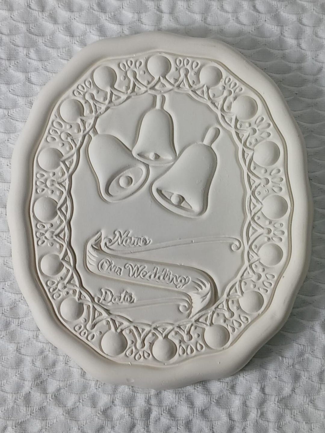 Ceramic Wedding Plaque | Wall or Table Decor | Wedding Congratulations ...