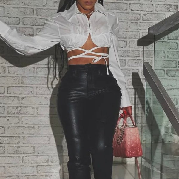 Crop Top Bodycon Dress - Etsy