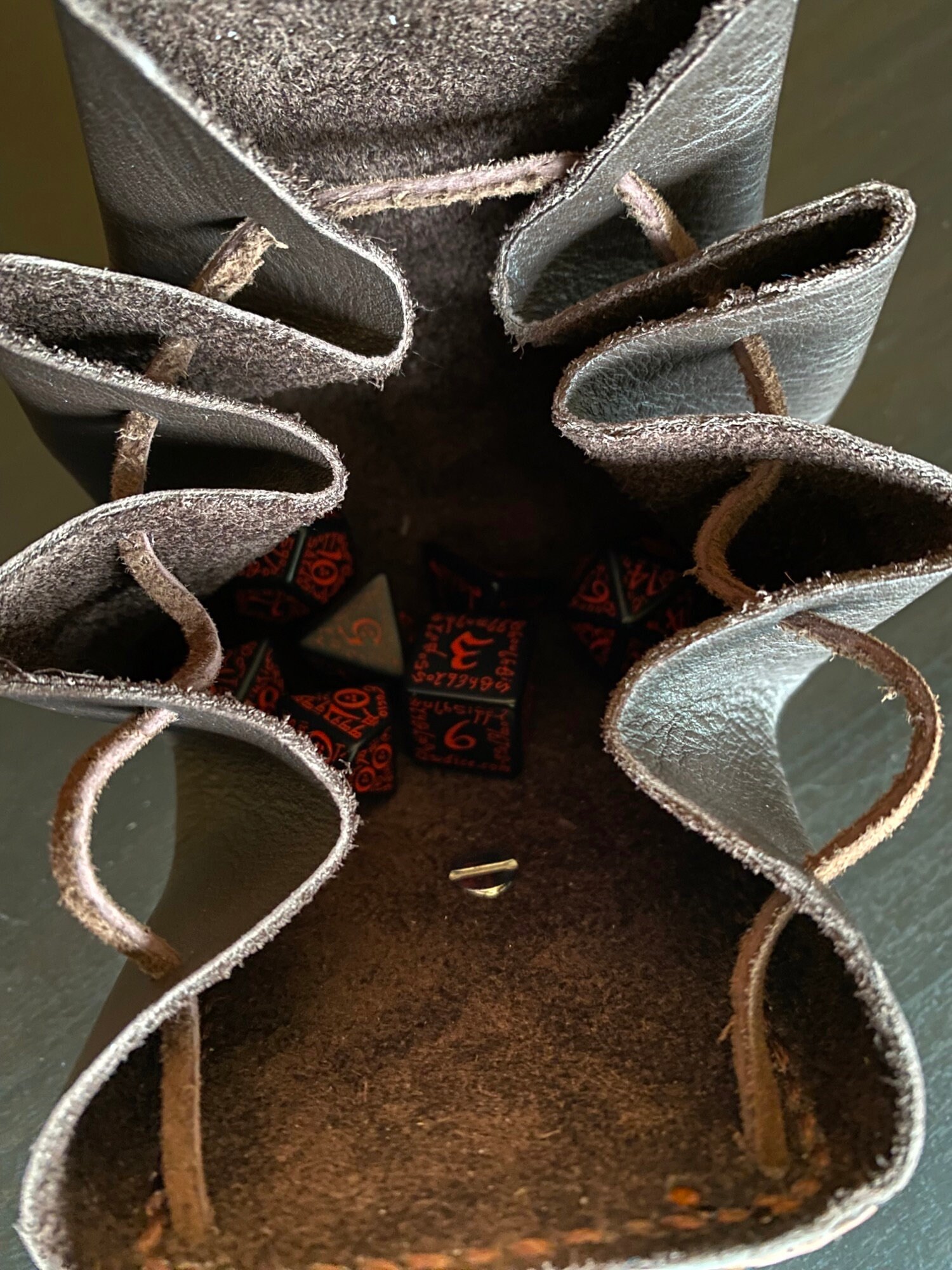 Leather Drawstring Bag Template - Etsy