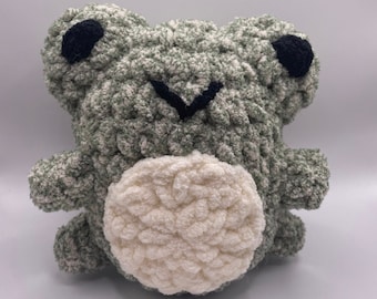 Charlie Weighted Frog Plush - Etsy